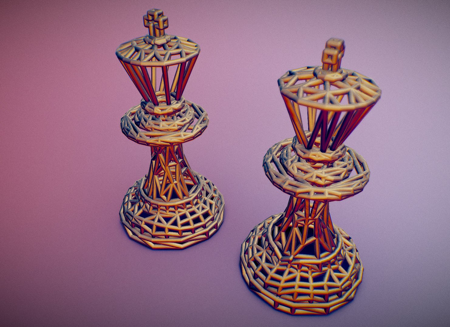 King Piece Chess Queen Model - TurboSquid 1488134