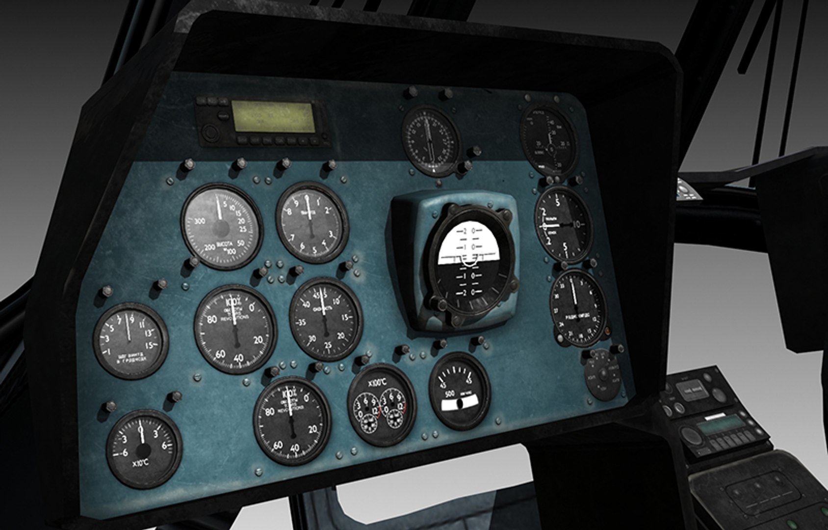 Mil Mi17 Helicopter 3d Obj