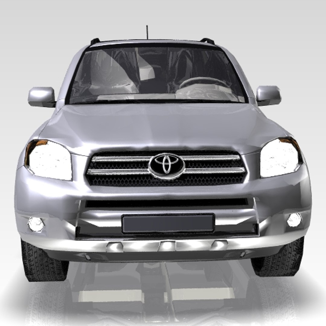 Car Toyota Rav4 3d Model