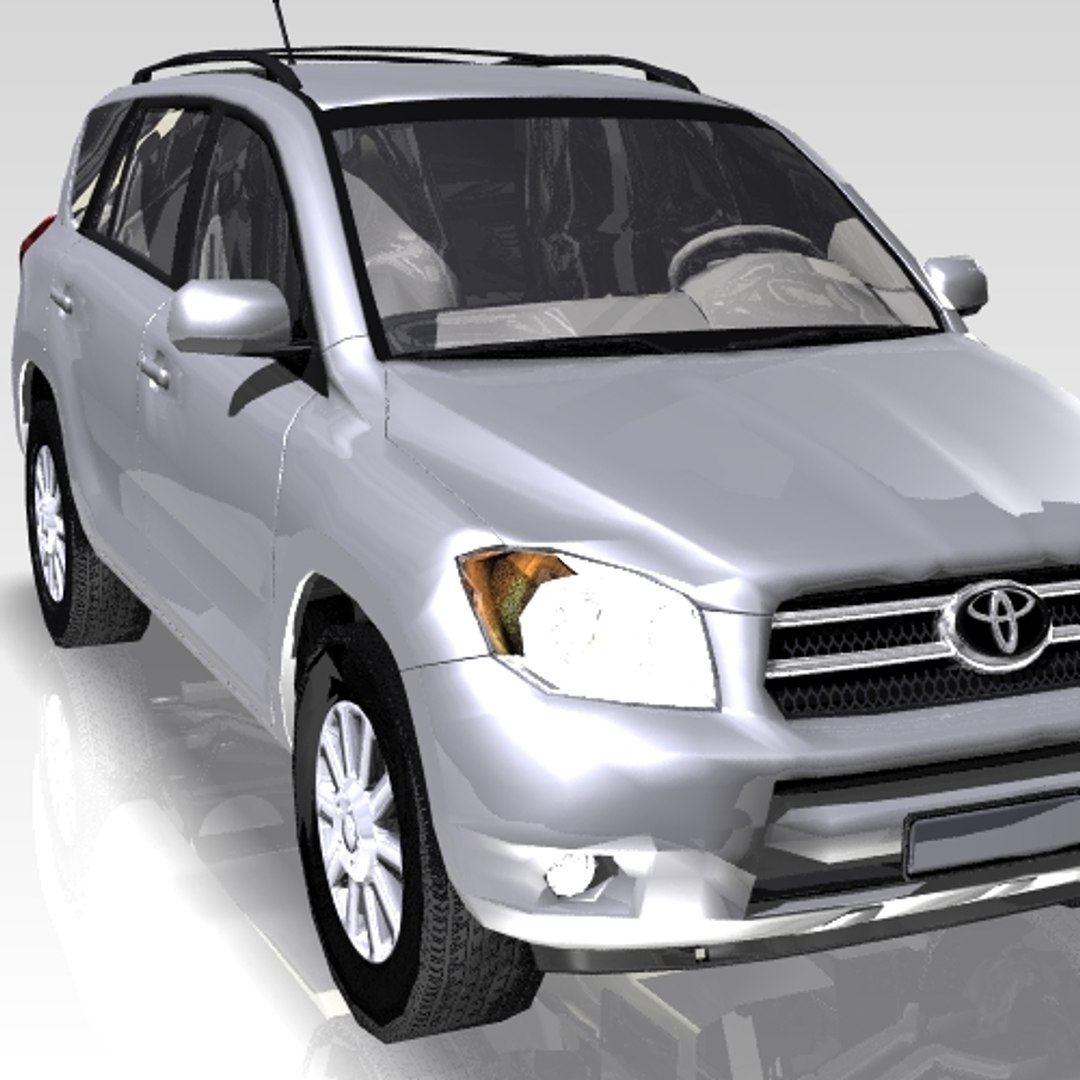 Car Toyota Rav4 3d Model