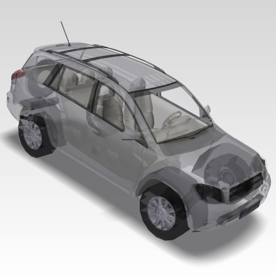 Car Toyota Rav4 3d Model