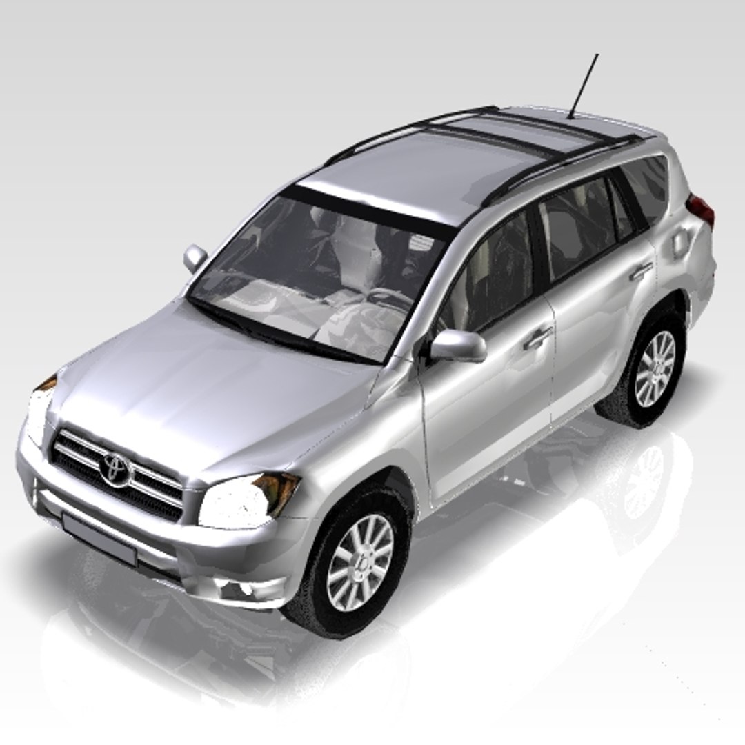 Car Toyota Rav4 3d Model