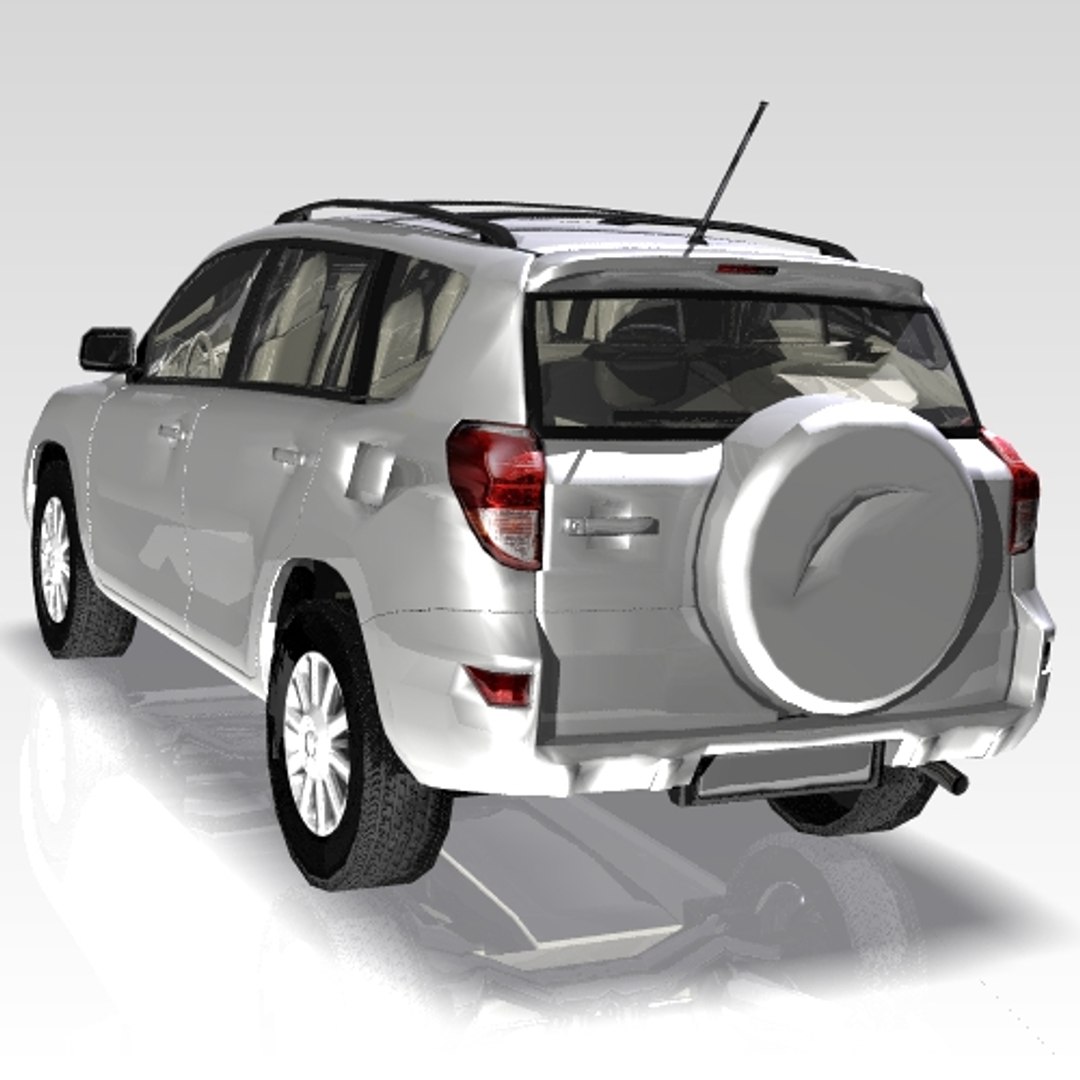 Car Toyota Rav4 3d Model