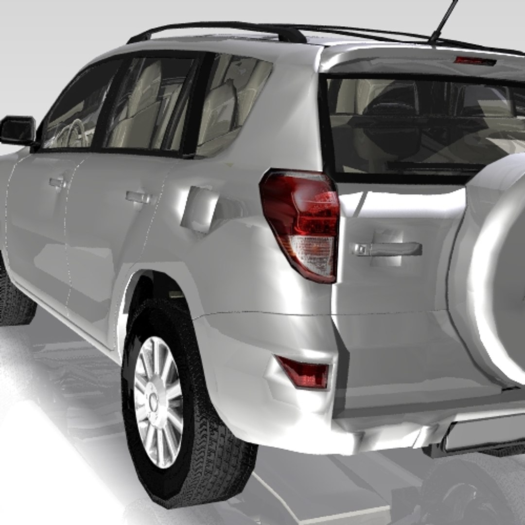 Car Toyota Rav4 3d Model