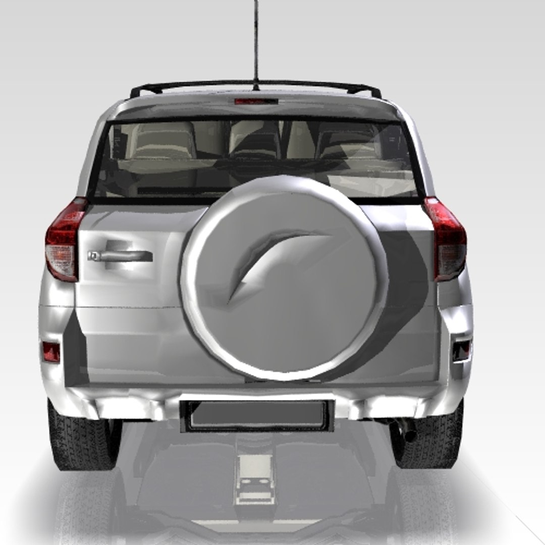 Car Toyota Rav4 3d Model