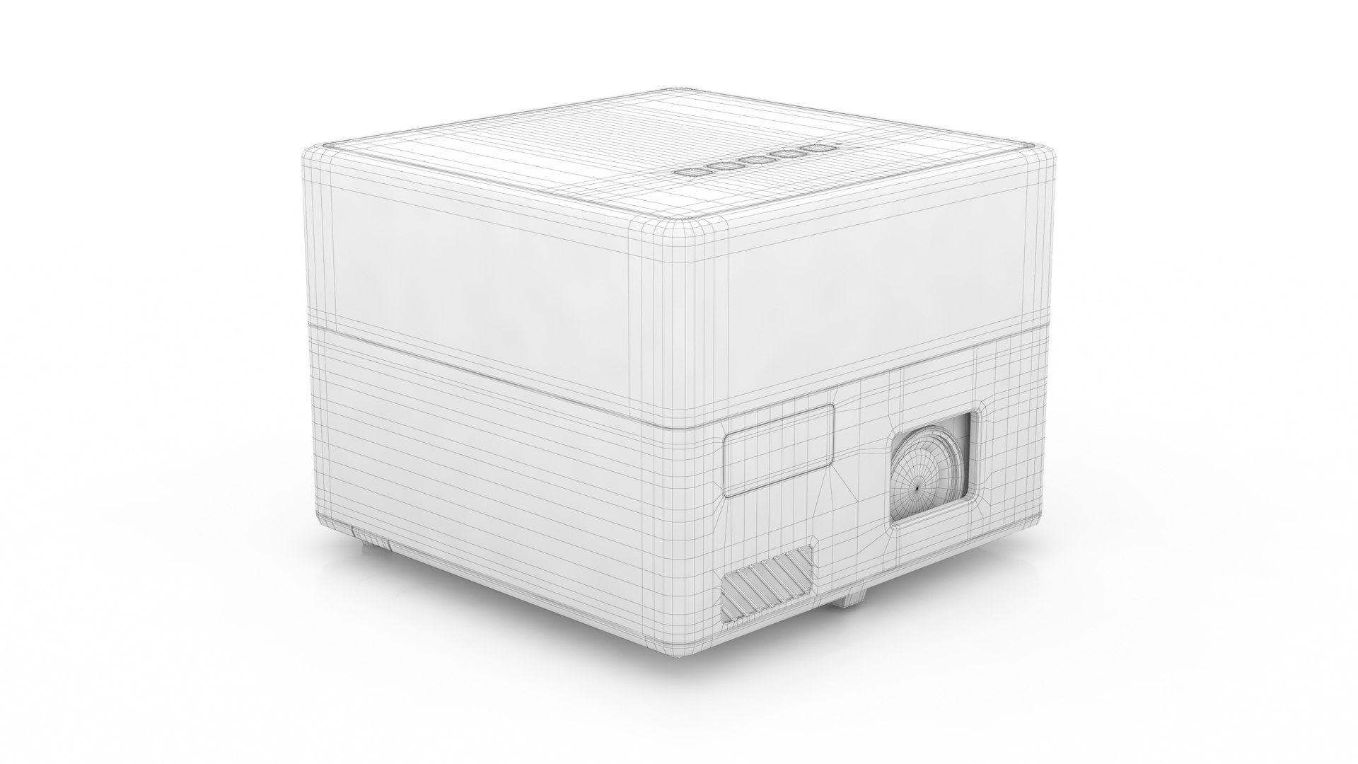 Epson EpiqVision Mini EF12 Smart Portable Laser Projector 3D Model ...