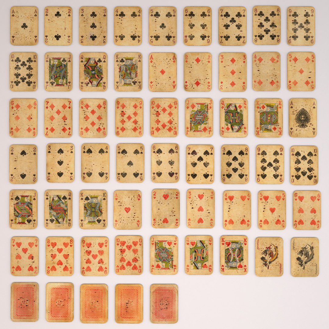 Old Timey Poker Set Max