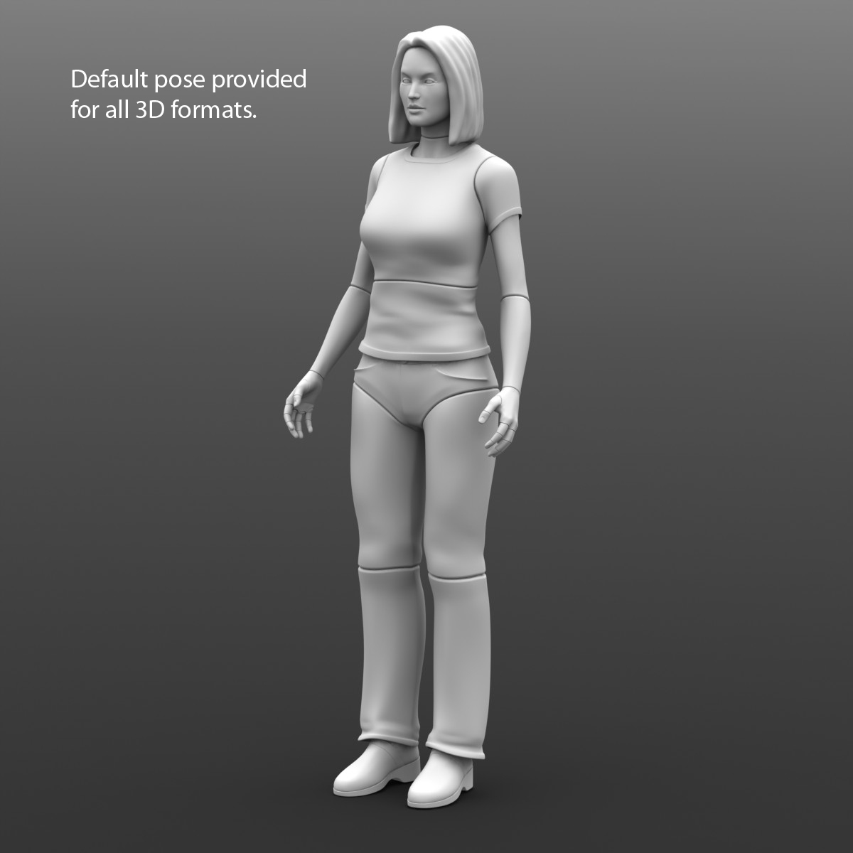 3dm poseable male female solidworks