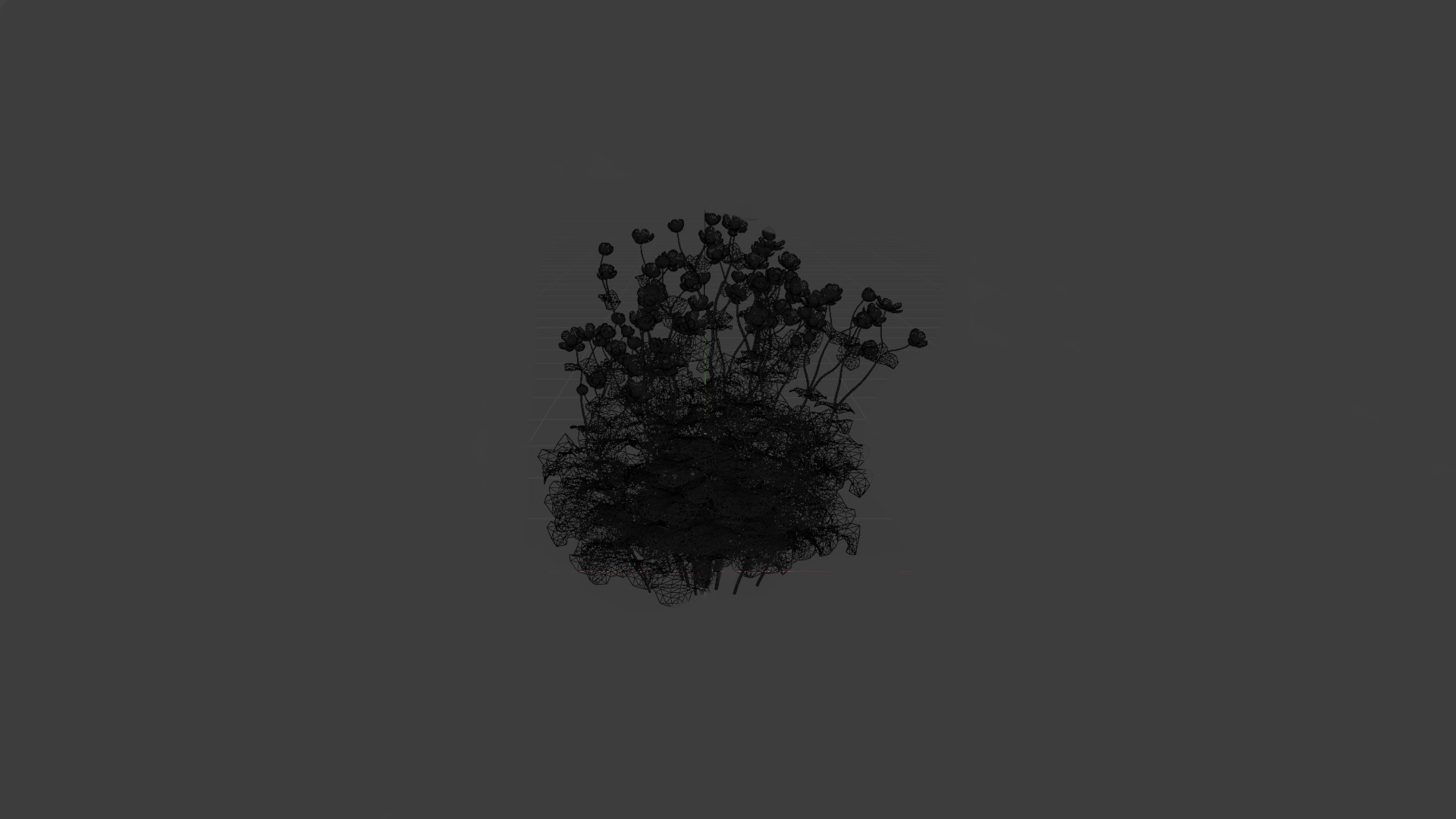 Plant flower Anemone hybrida 3D model - TurboSquid 2099123