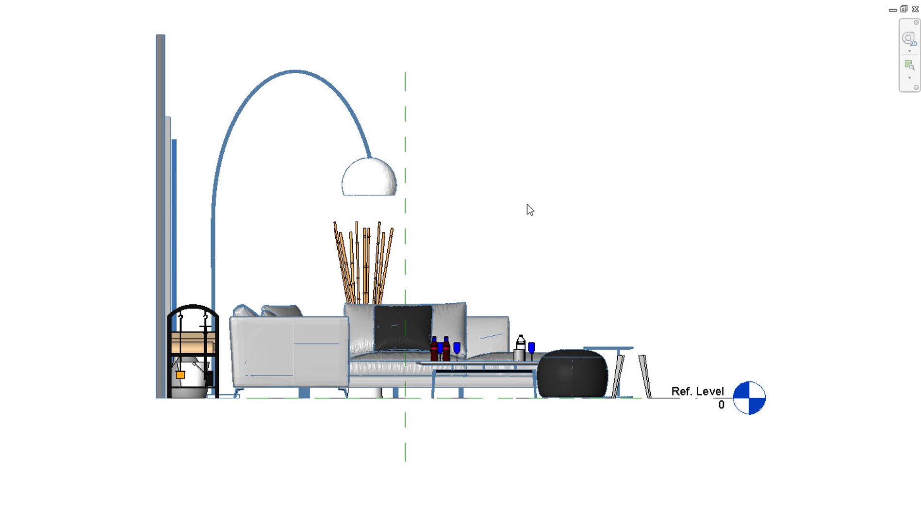 Living Room Revit 3D Model - TurboSquid 1474720
