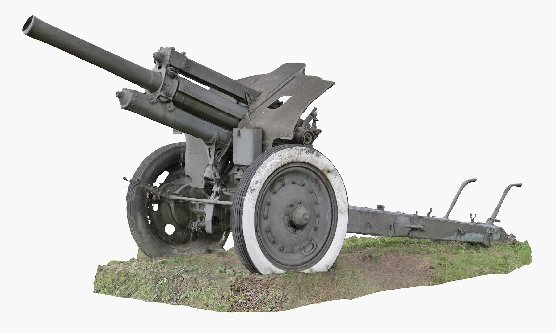 Old Russian Cannon 2 3D Model - TurboSquid 1963871