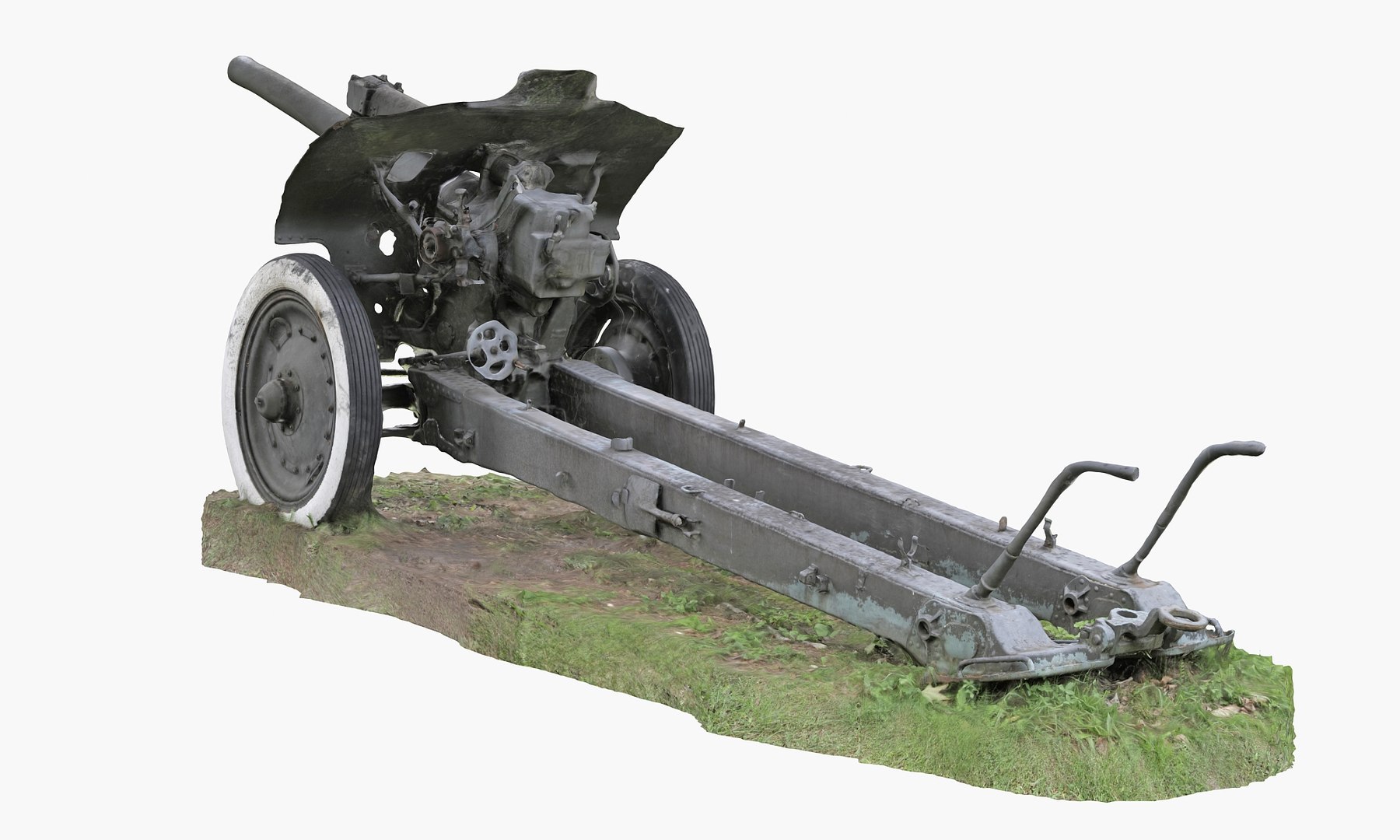 Old Russian Cannon 2 3D Model - TurboSquid 1963871