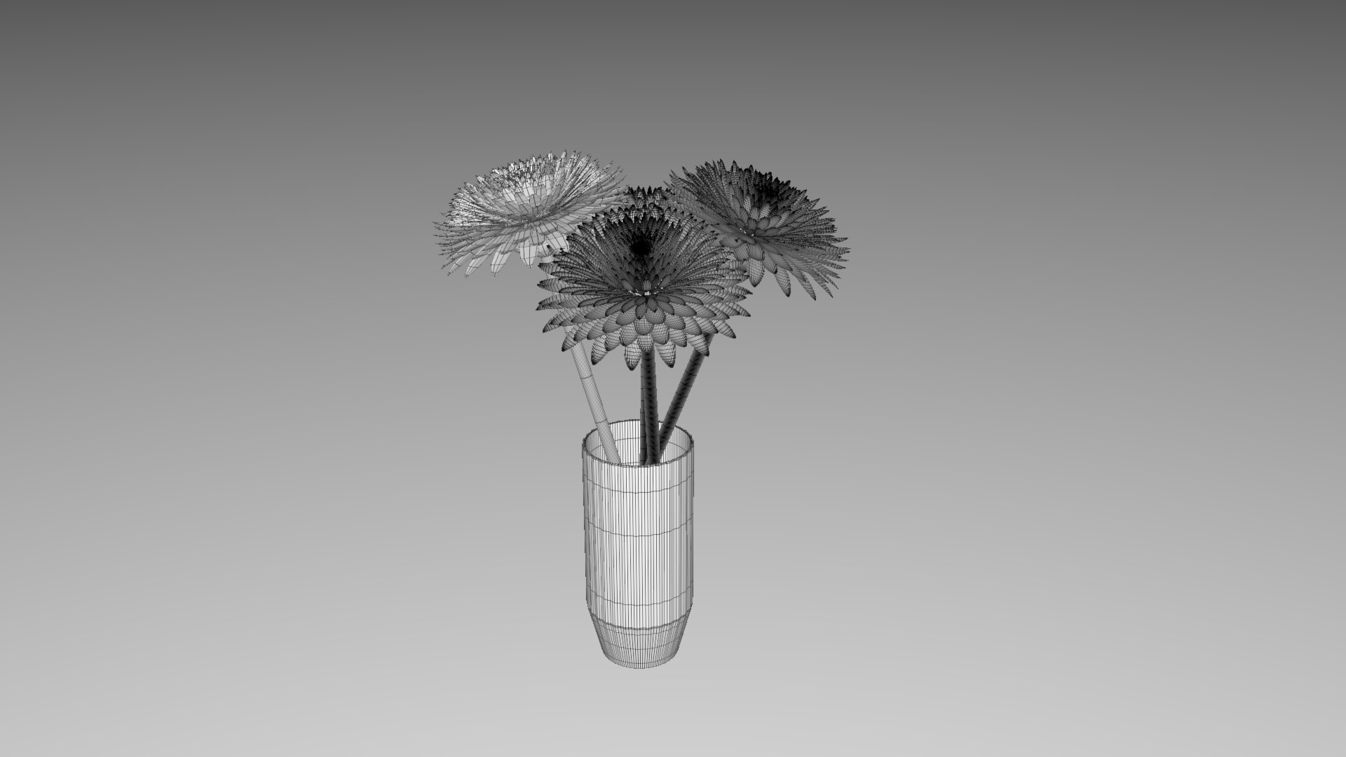 Flowers cushion chrysanthemim 3D model - TurboSquid 1618374