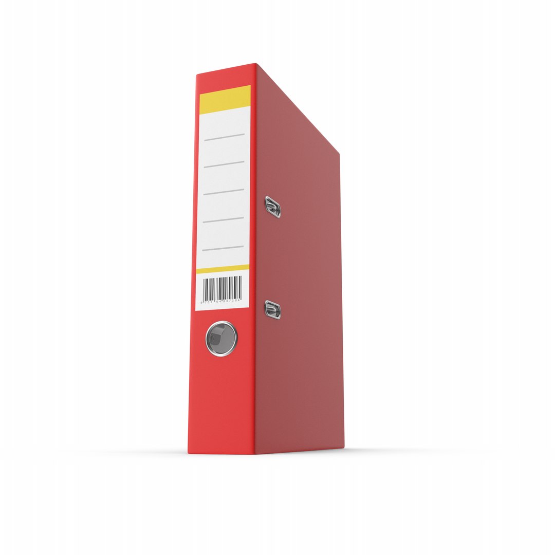 3D Model Document Storage Binder - TurboSquid 2106671