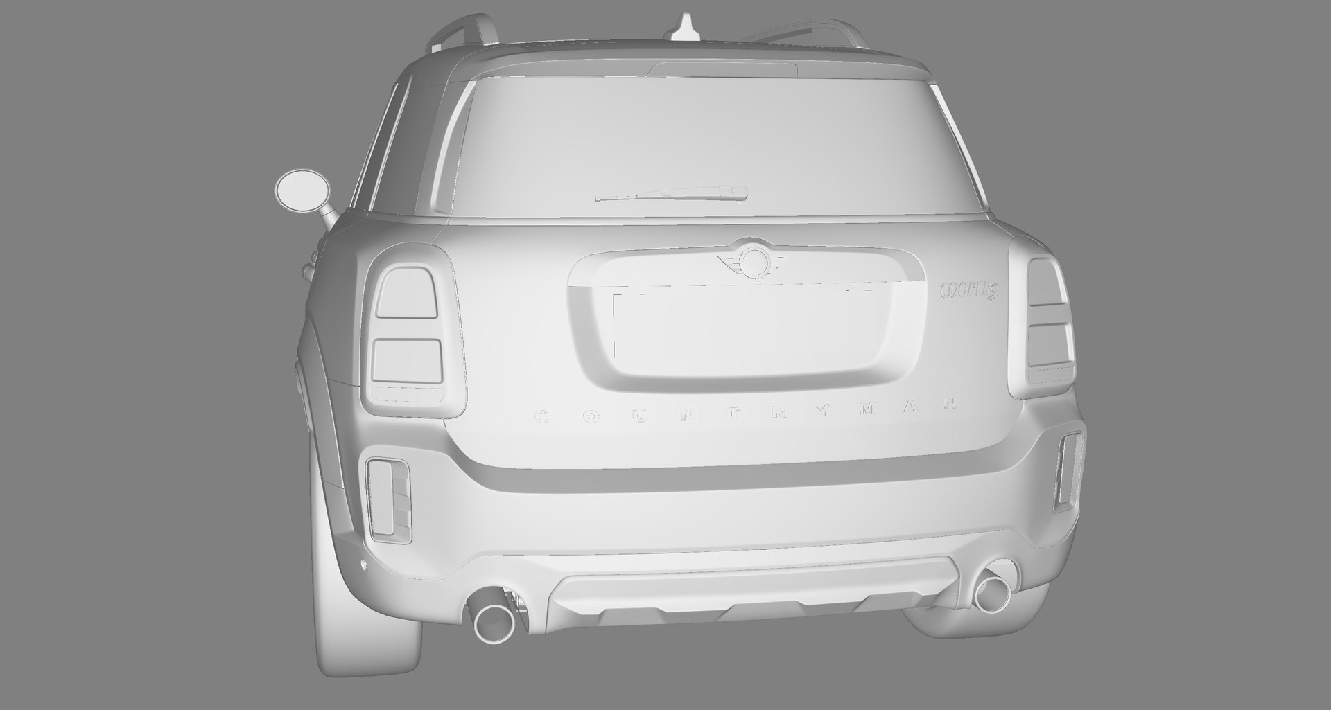 3D Model Mini Countryman S 2021 - TurboSquid 2295564