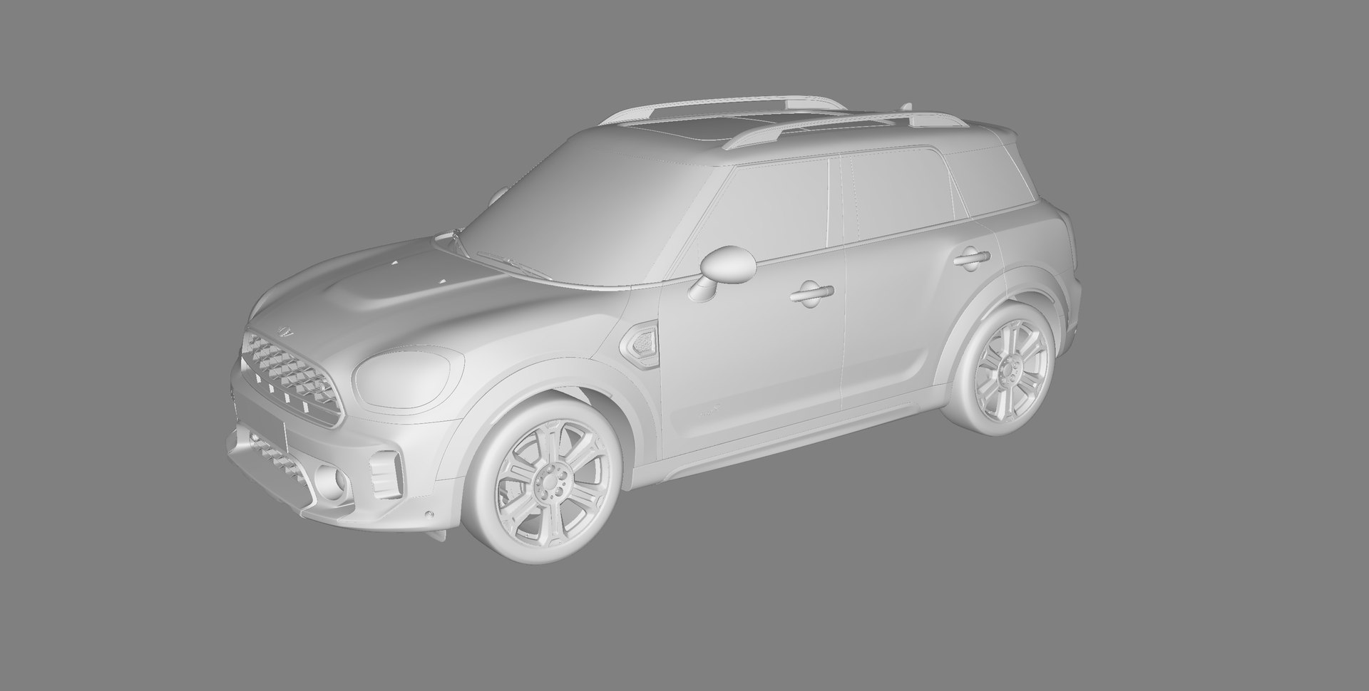 3D Model Mini Countryman S 2021 - TurboSquid 2295564