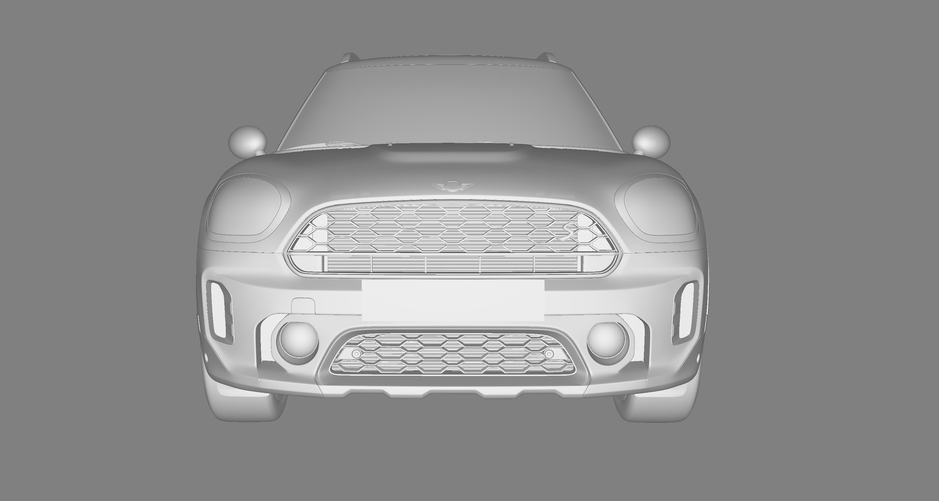 3D Model Mini Countryman S 2021 - TurboSquid 2295564