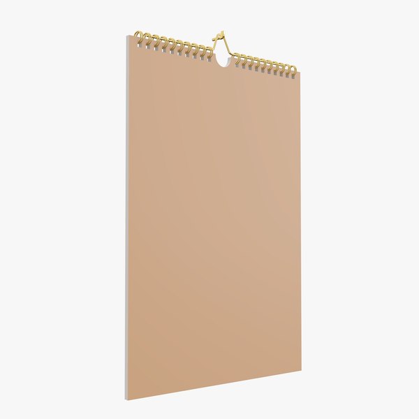 Calendar 3D Models for Download | TurboSquid