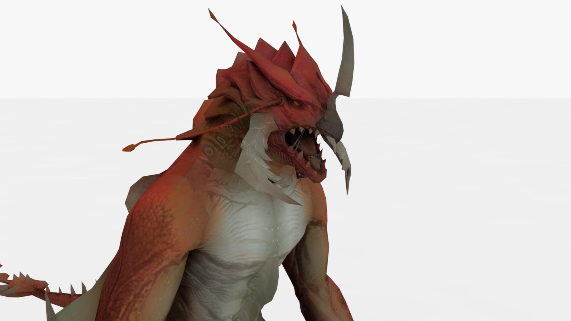 Drag Monster Rigged And Animated 3D Model - TurboSquid 2364729