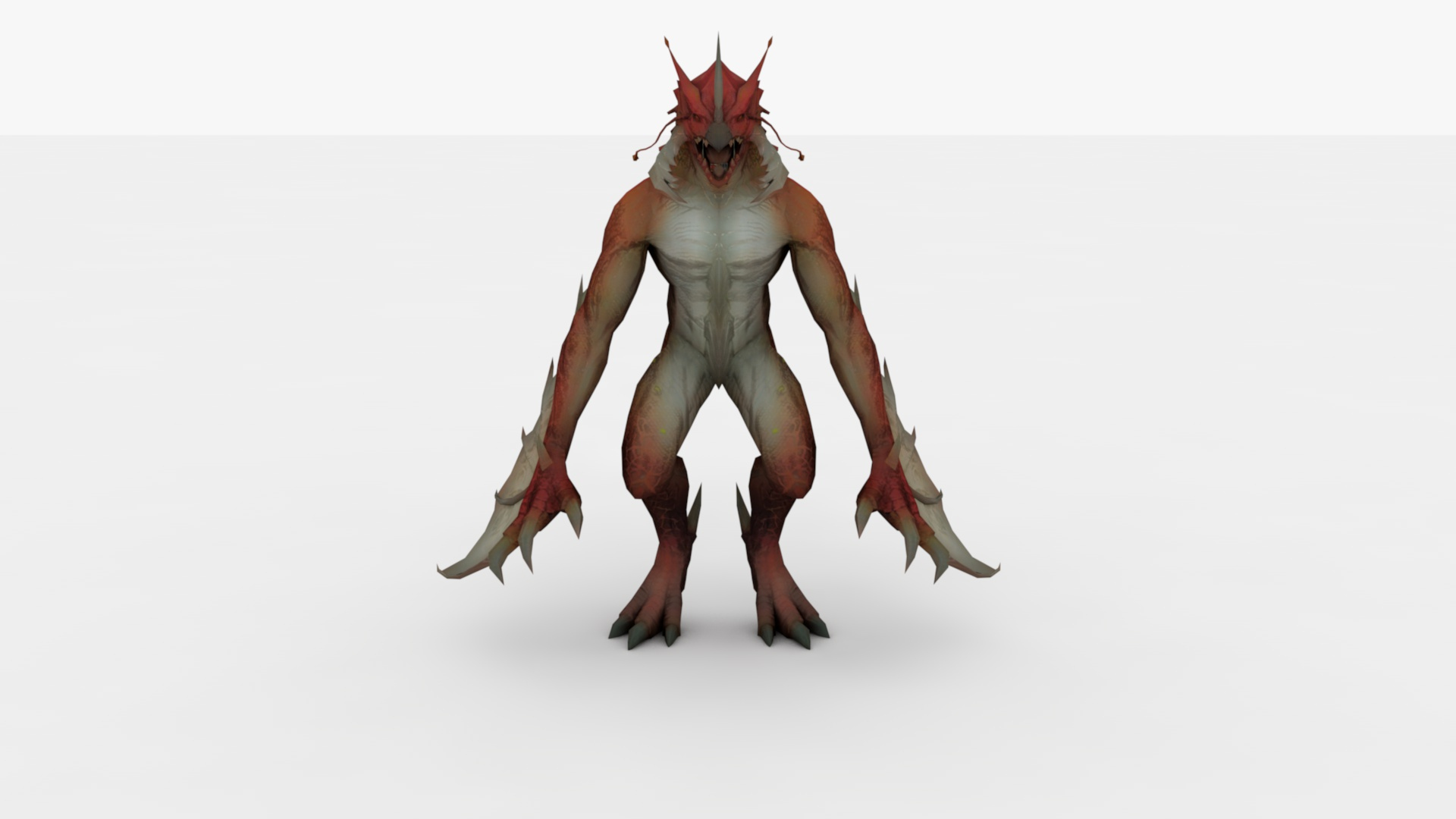 Drag Monster Rigged And Animated 3D Model - TurboSquid 2364729
