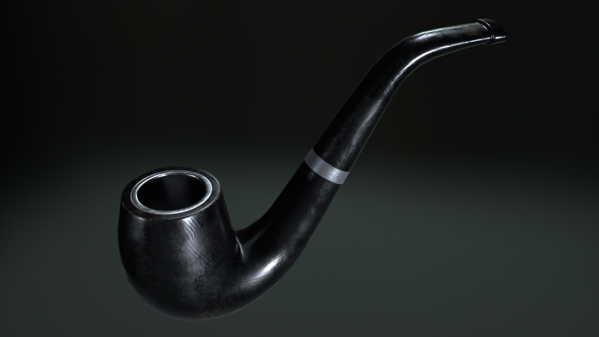 3D Wooden Pipe Smoking Model - TurboSquid 2398510