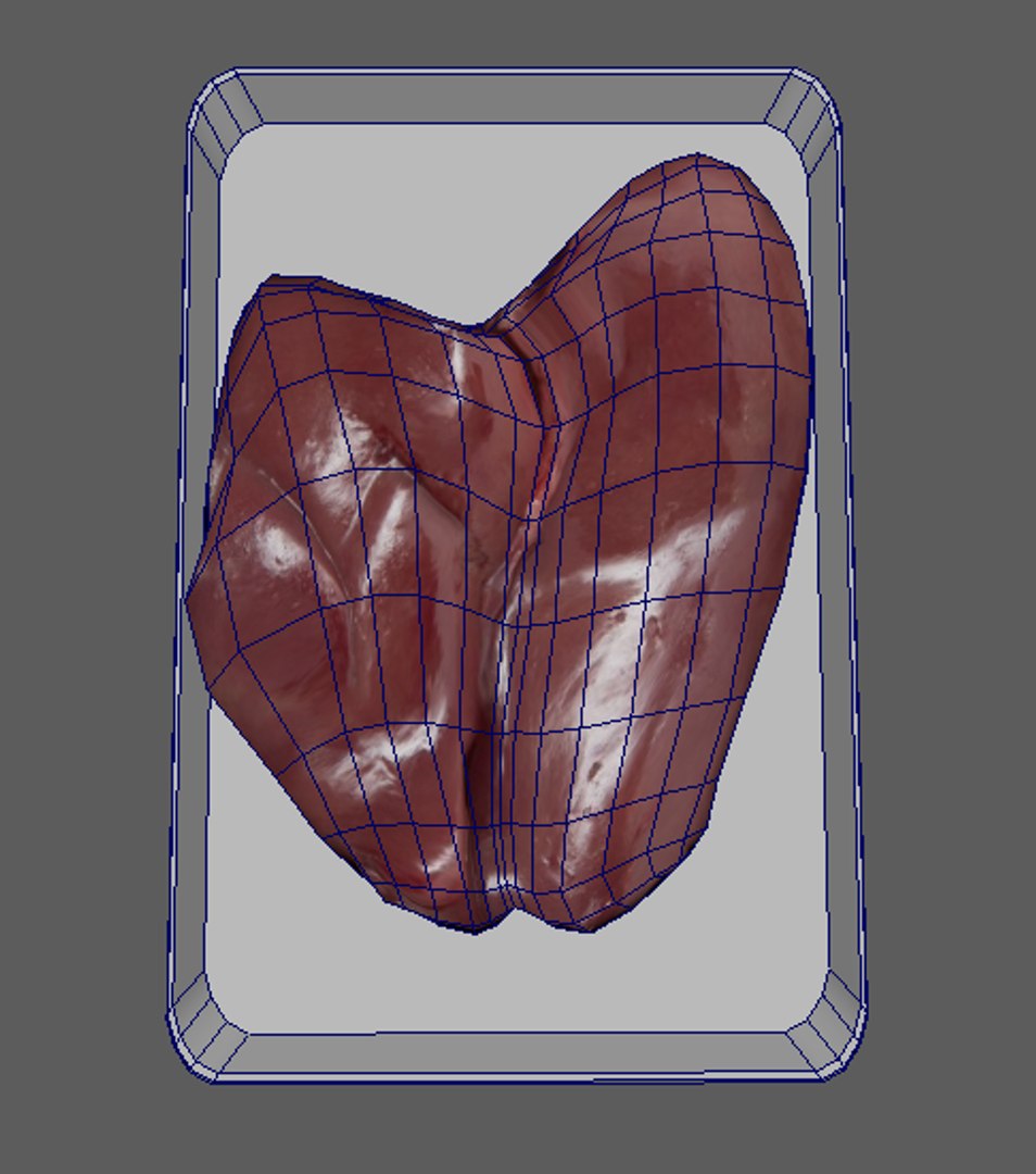 Chicken Liver 3D - TurboSquid 1459573