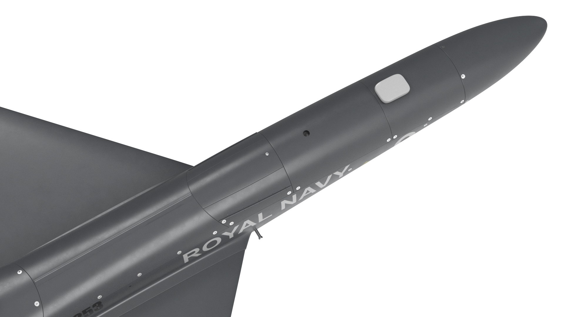 Banshee Jet 80 Aerial Target Drone Dark Model - TurboSquid 2259471