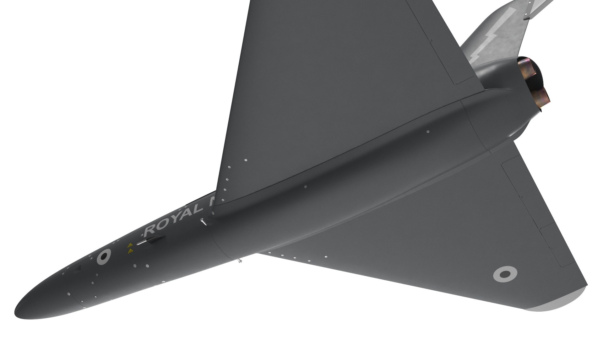 Banshee Jet 80 Aerial Target Drone Dark Model - TurboSquid 2259471