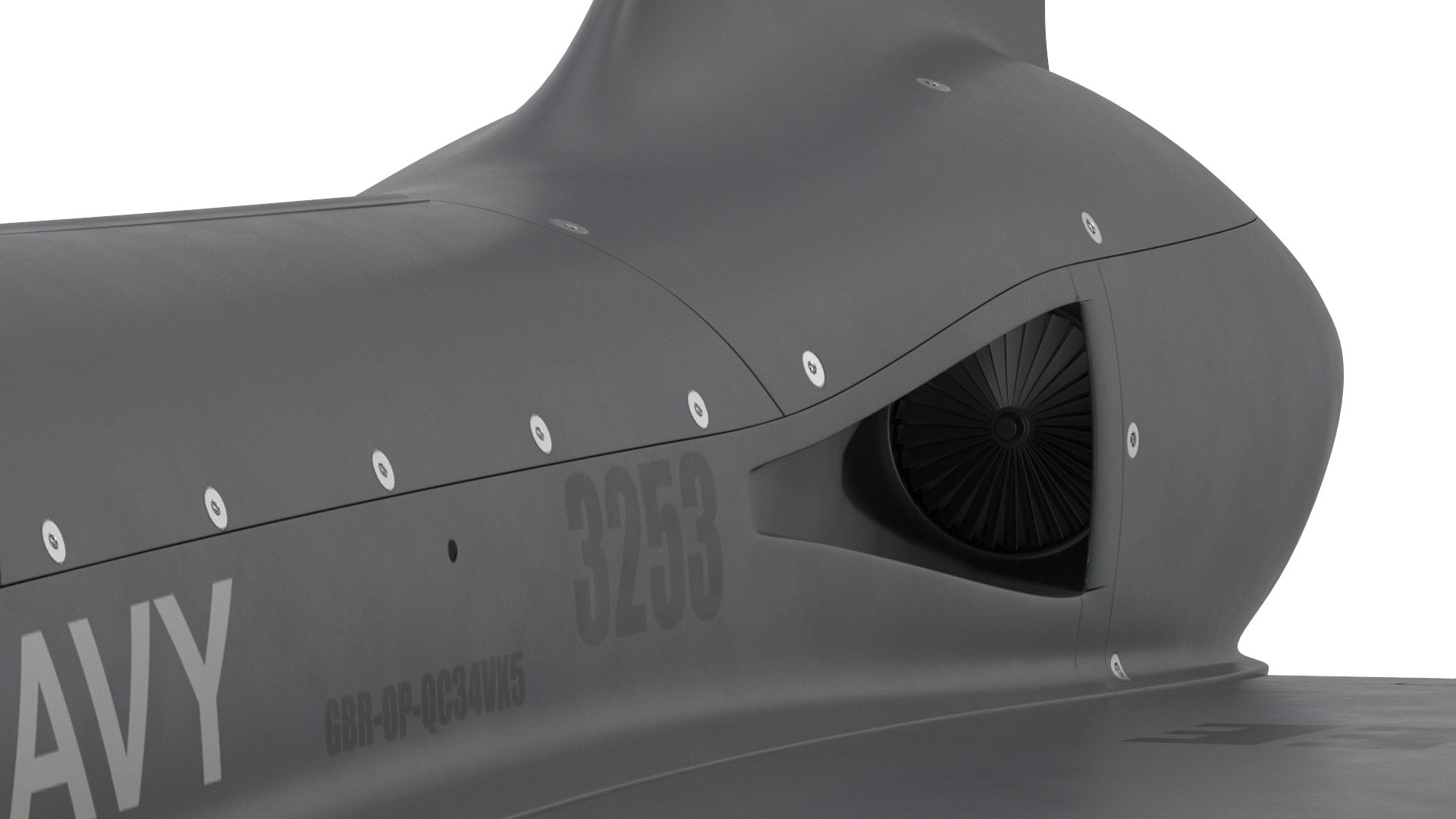 Banshee Jet 80 Aerial Target Drone Dark Model - TurboSquid 2259471