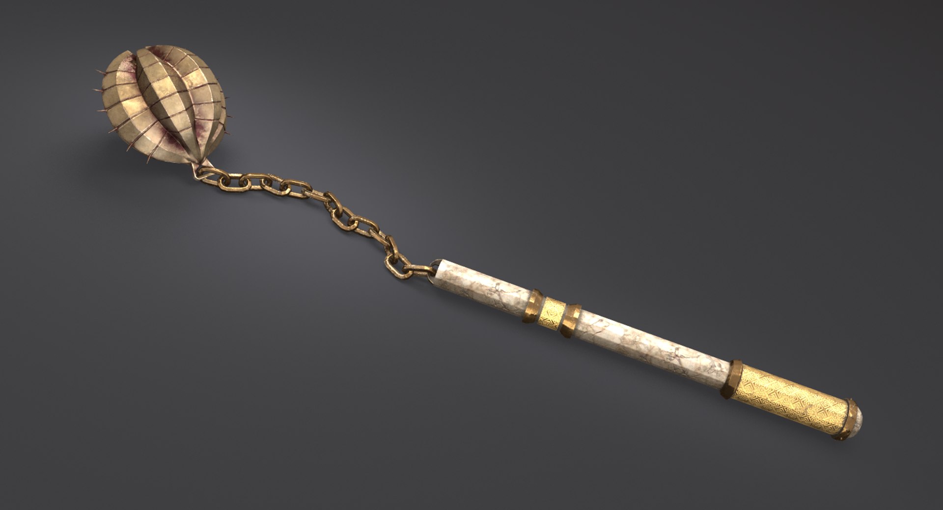 3D Fantasy Flail Model - TurboSquid 1405644