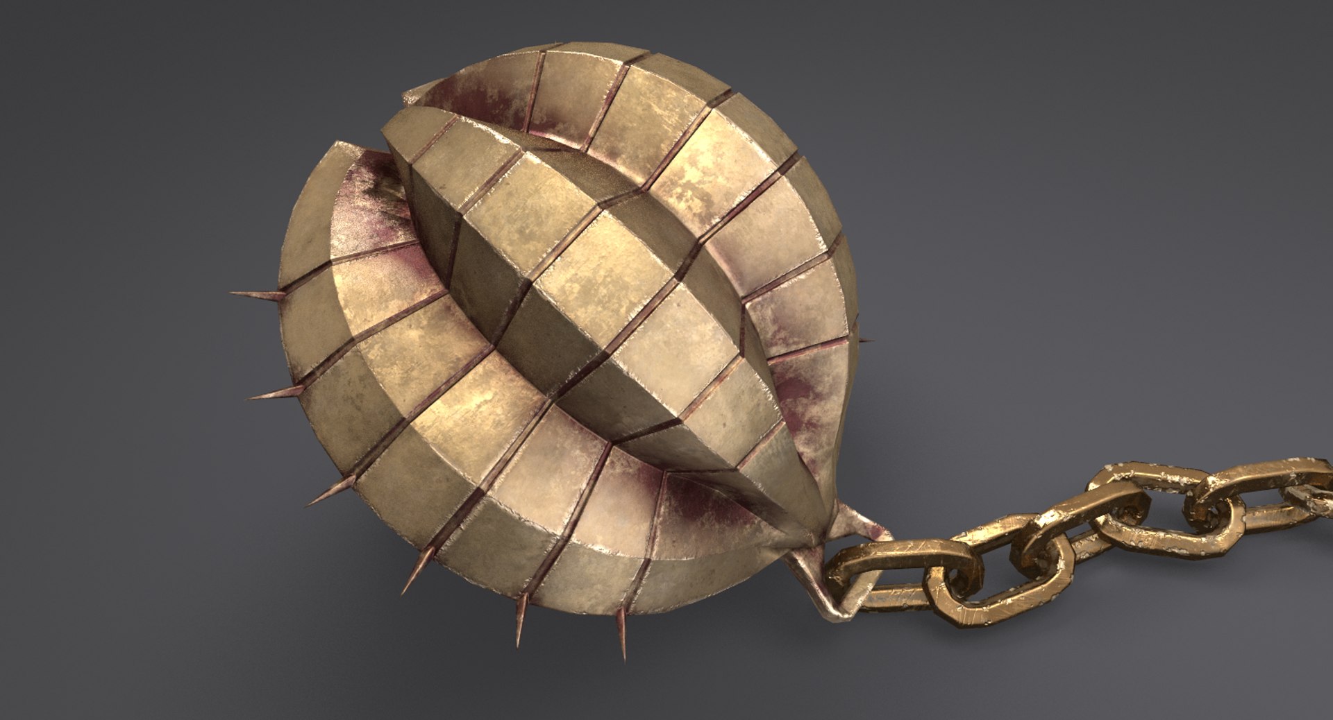 3D Fantasy Flail Model - TurboSquid 1405644