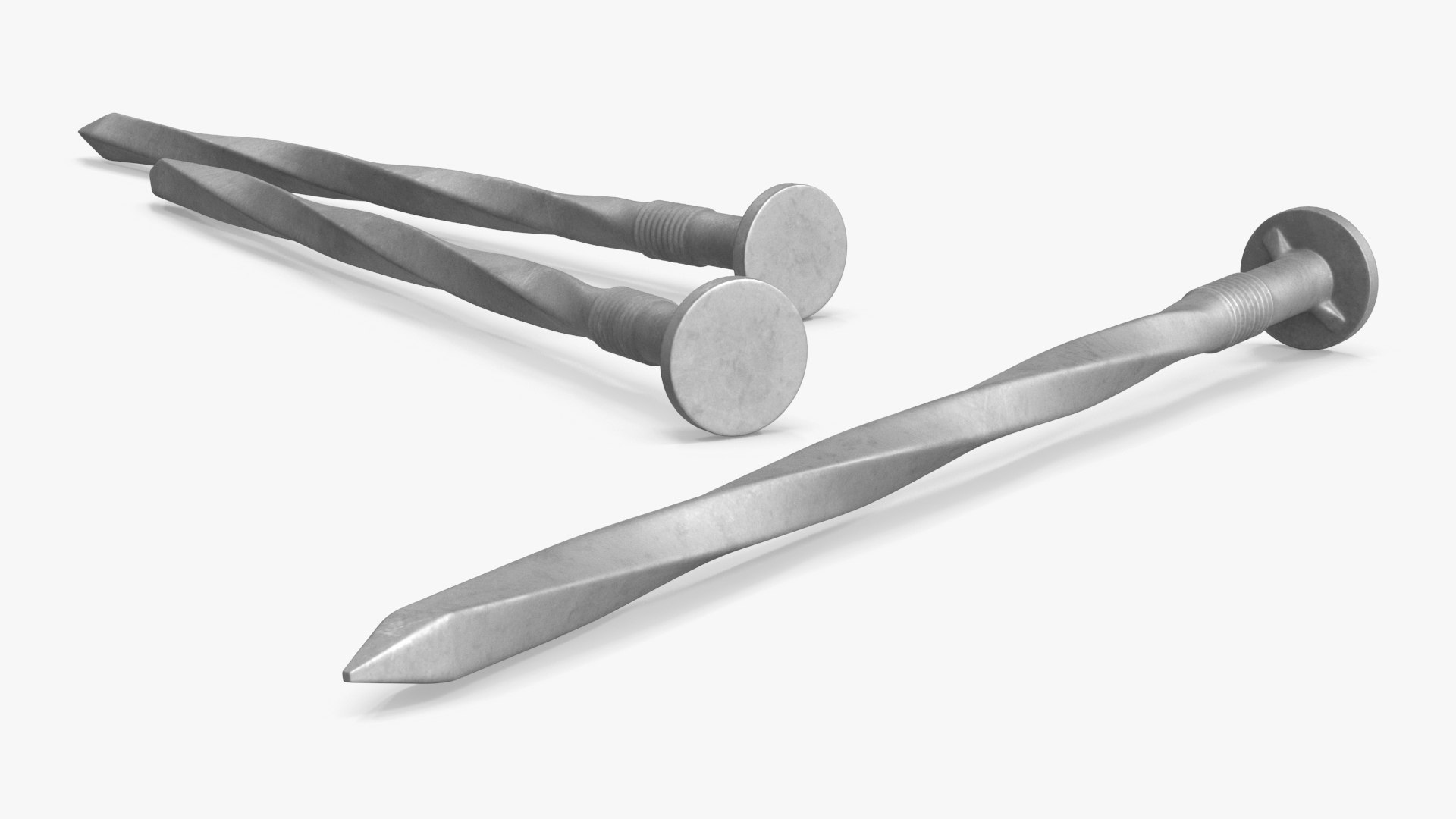 3D Model Industrial Nails Collection - TurboSquid 2063321