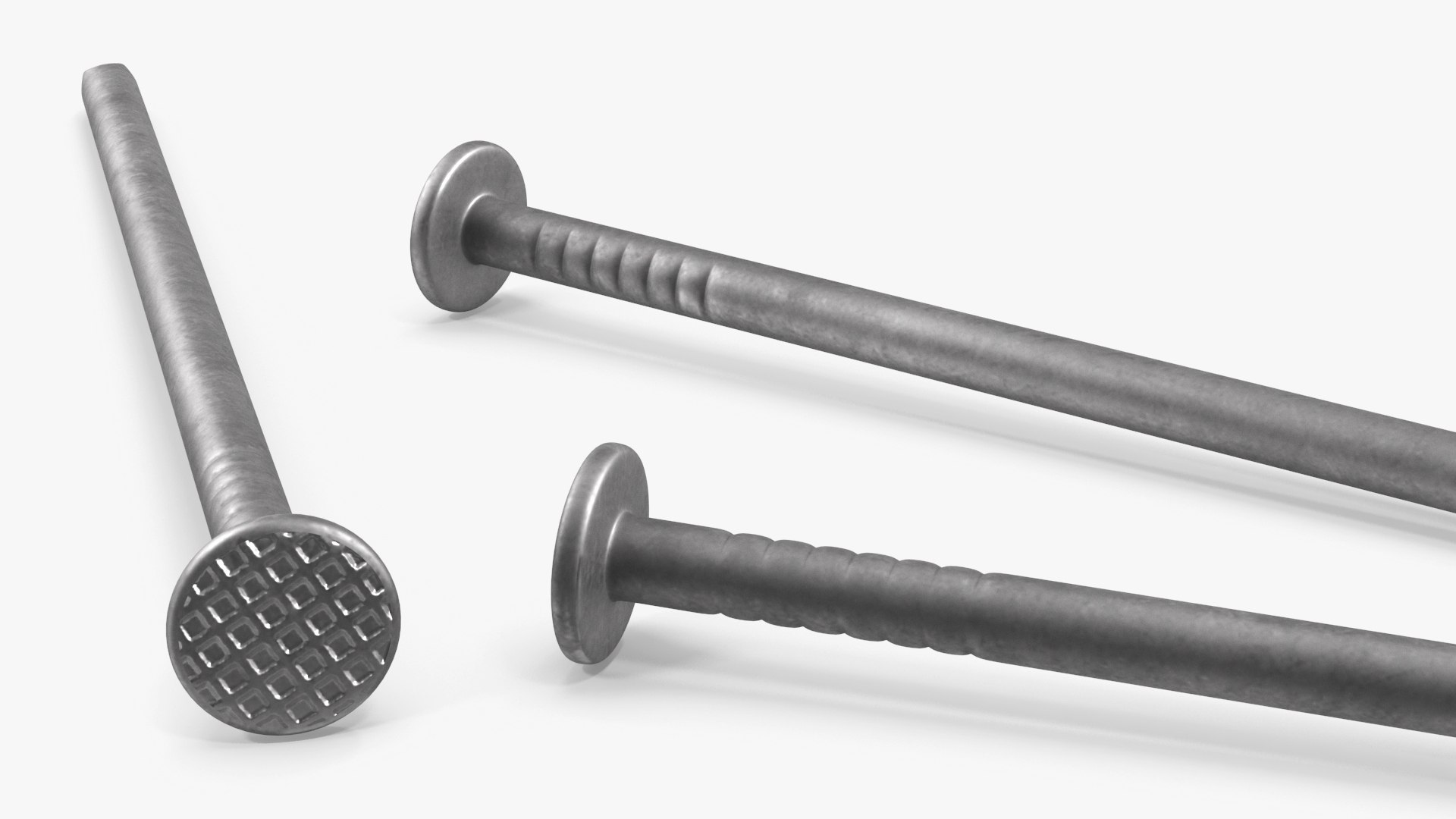 3D model Industrial Nails Collection - TurboSquid 2063321