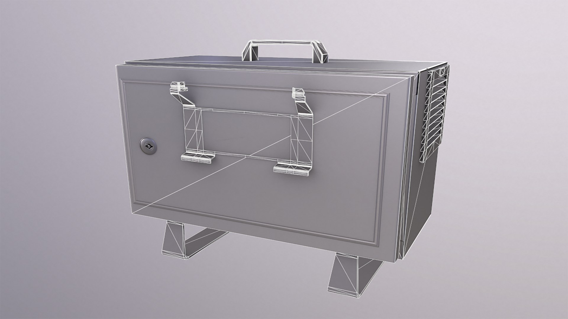 Control Box 3D Model - TurboSquid 1983054