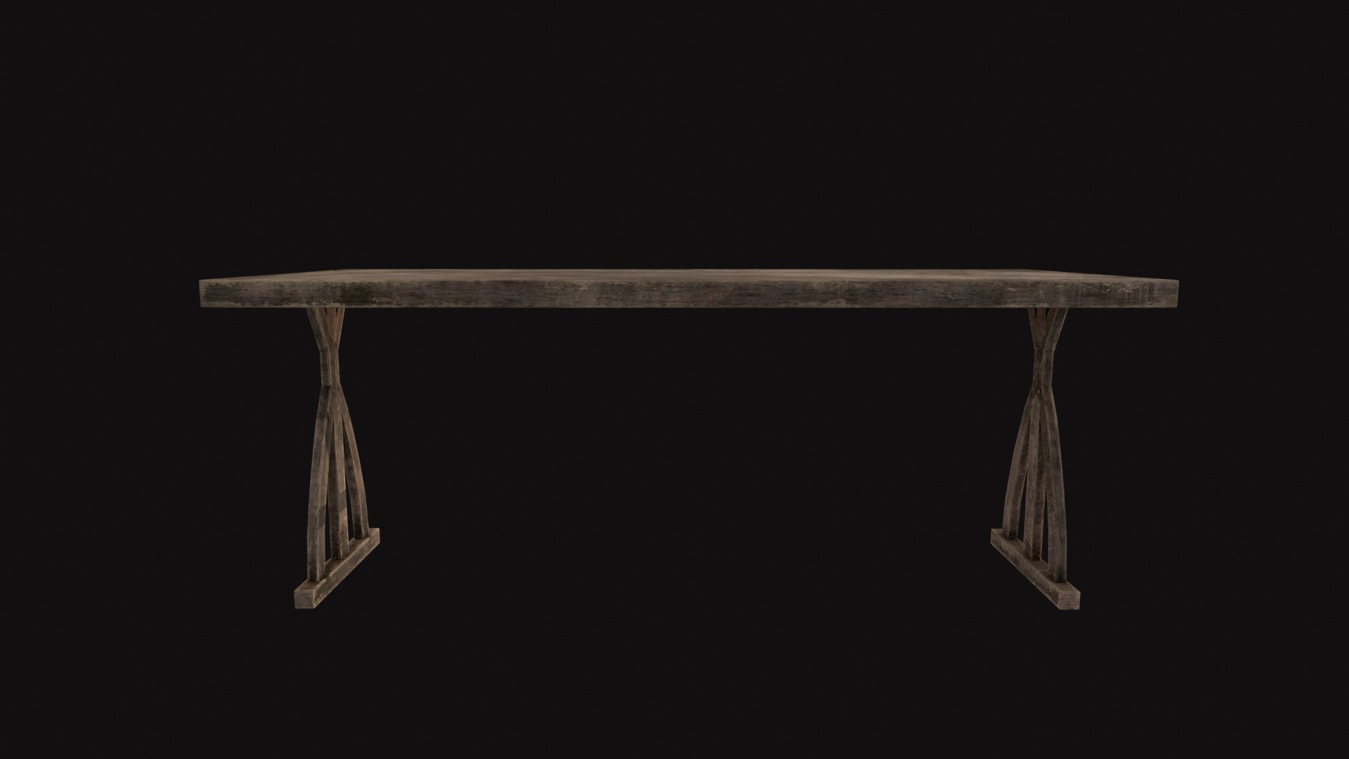 3D Medieval Table V5 - TurboSquid 2318714