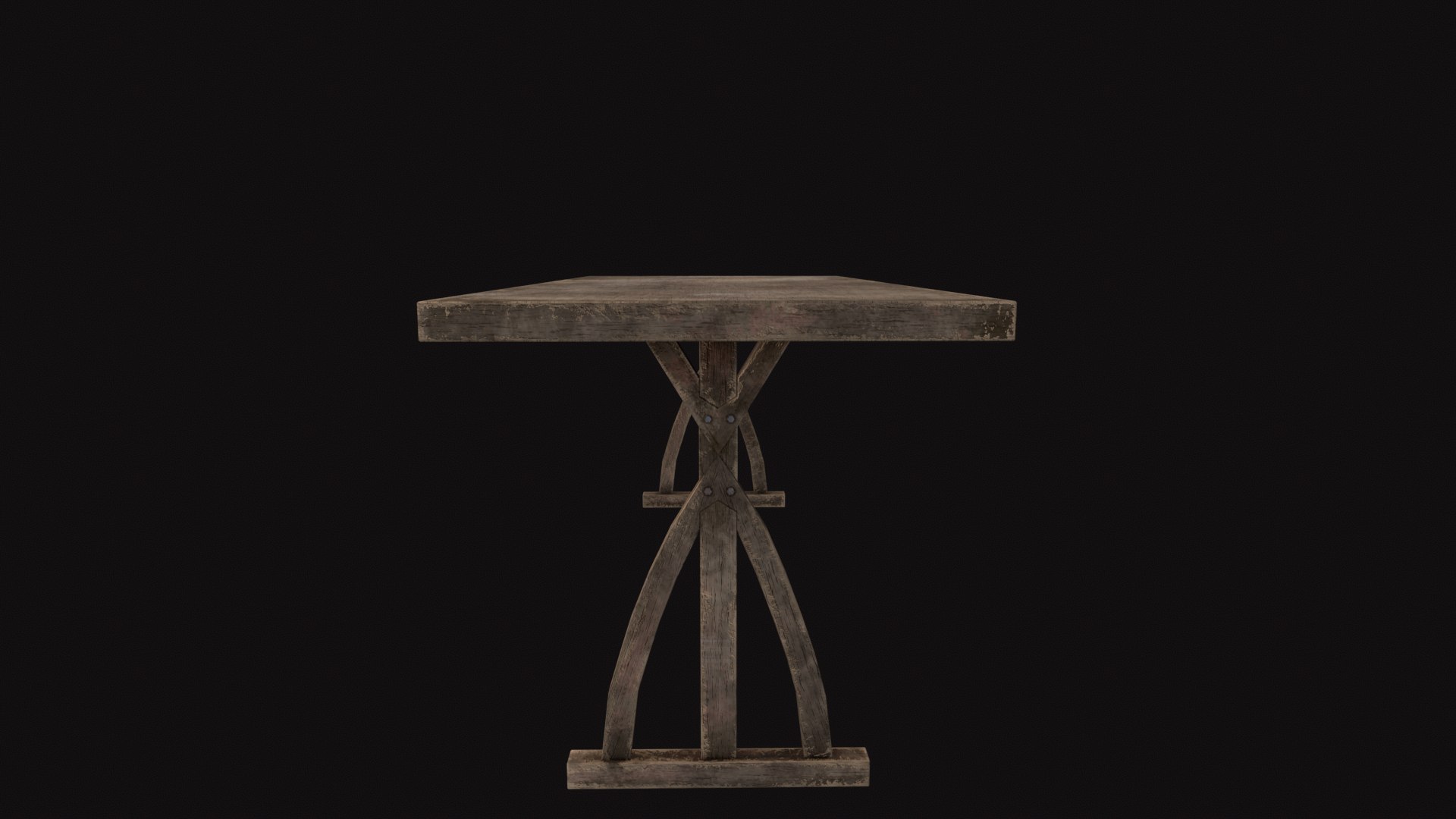 3D Medieval Table V5 - TurboSquid 2318714