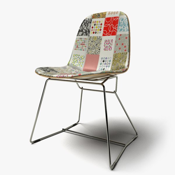 patchwork chair design c4d