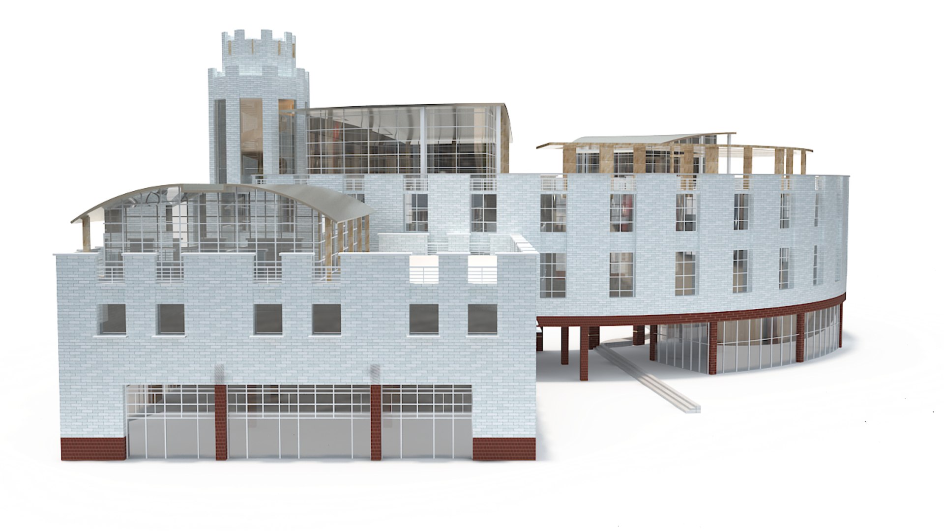 3D Model Teaching Building - TurboSquid 1867488