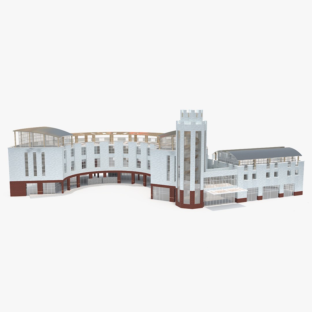3D model Teaching building - TurboSquid 1867488