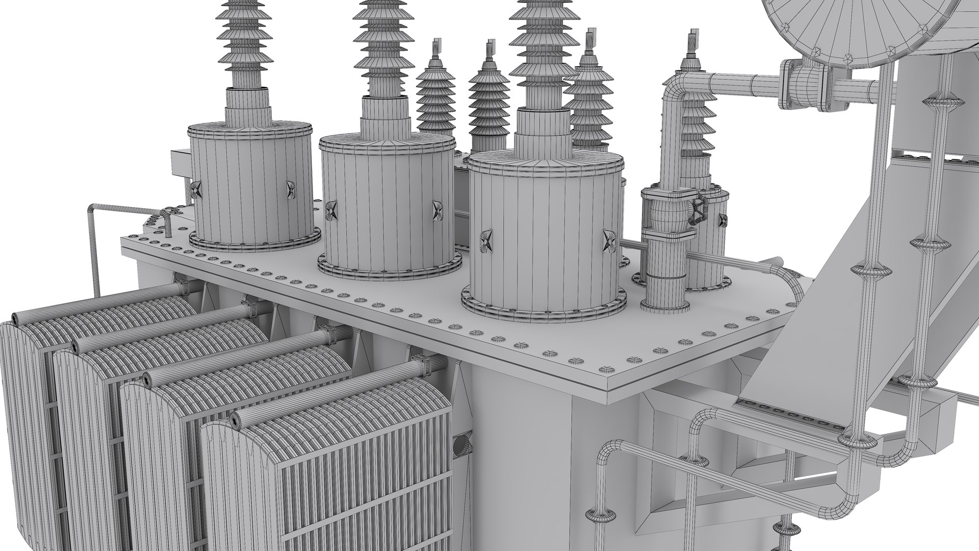 Electrical Transformer 3D Model - TurboSquid 2203157