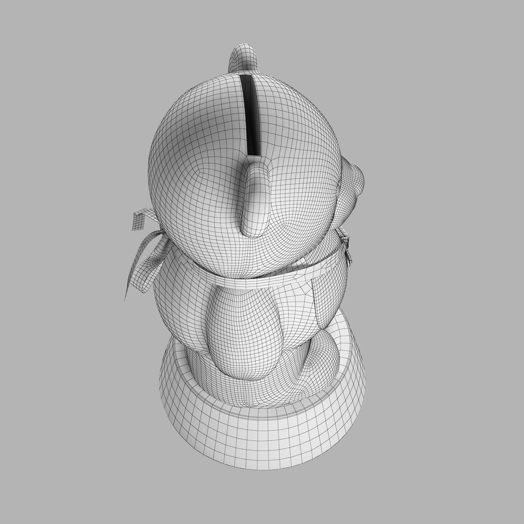 Bear coin bank 3D model - TurboSquid 1439644
