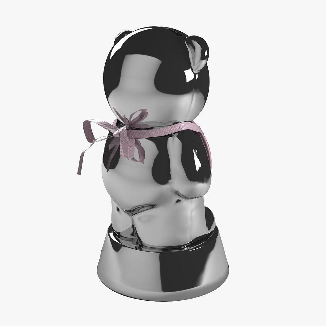 Bear coin bank 3D model - TurboSquid 1439644