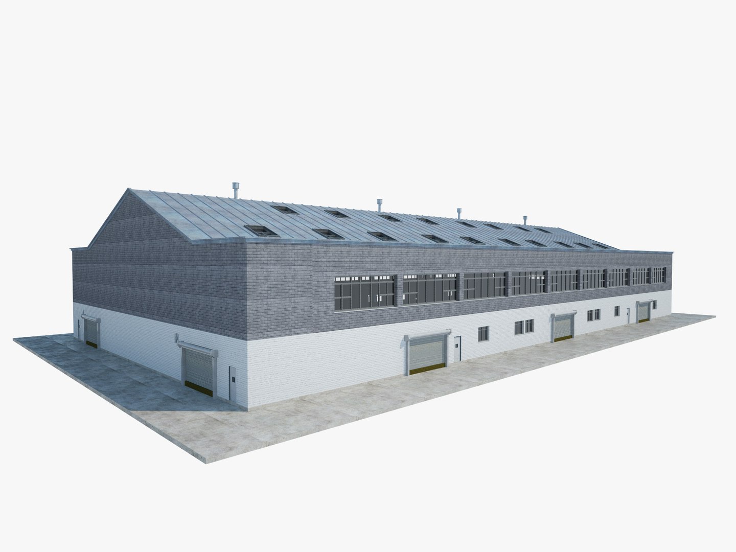 3D Warehouse Interior And Exterior 2 Model - TurboSquid 2071084
