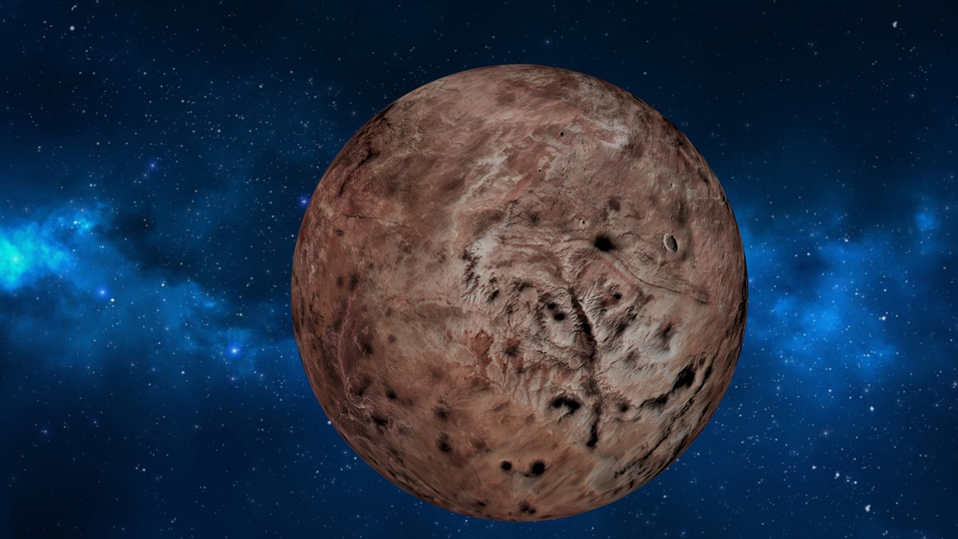 Ceres Eris Haumea Planet 3D Model - TurboSquid 1331723