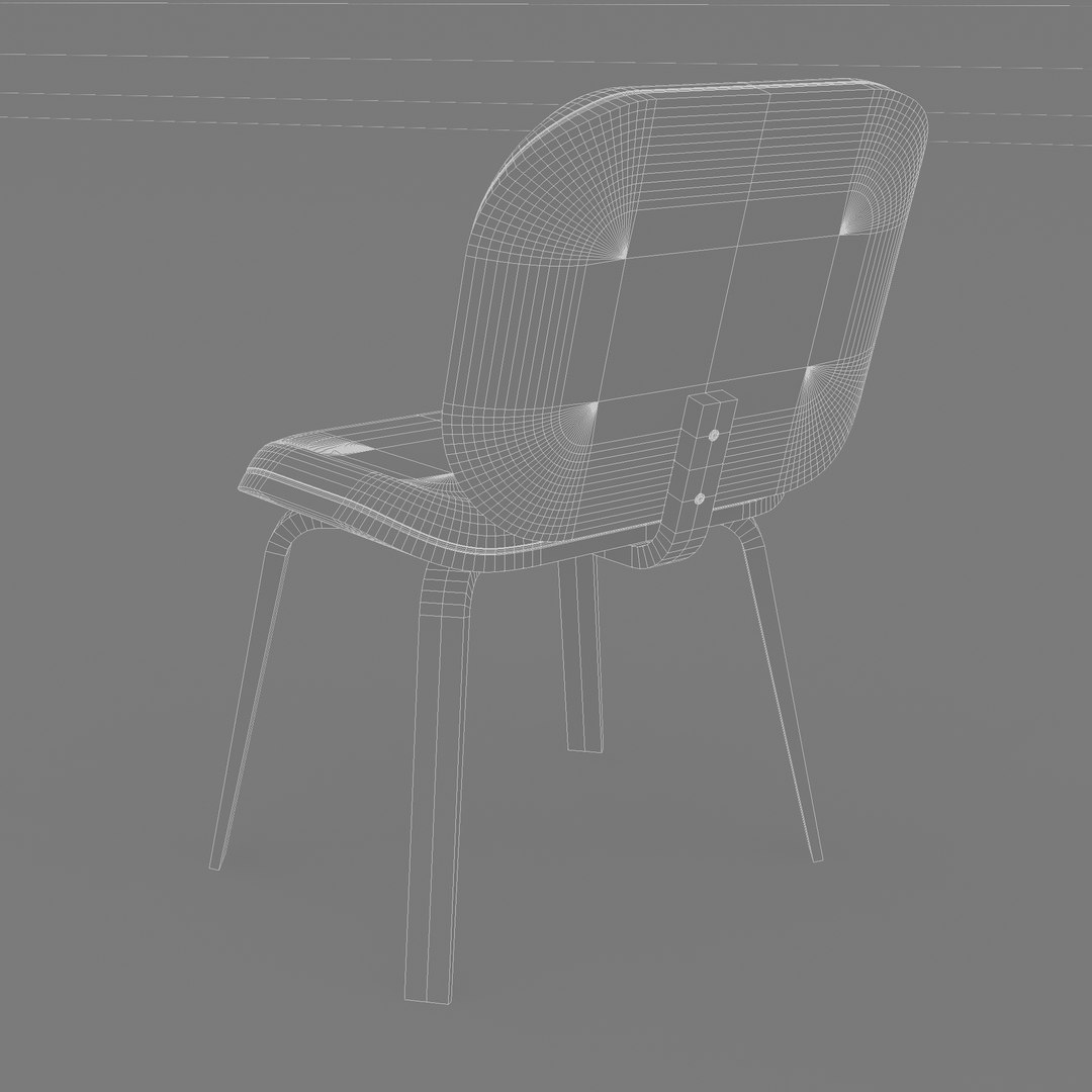 Free 3D Simple Chair - TurboSquid 1532823