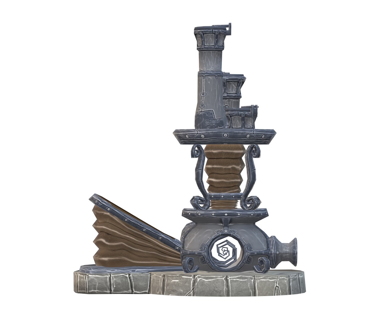 3D Steam Machine Model - TurboSquid 1486836
