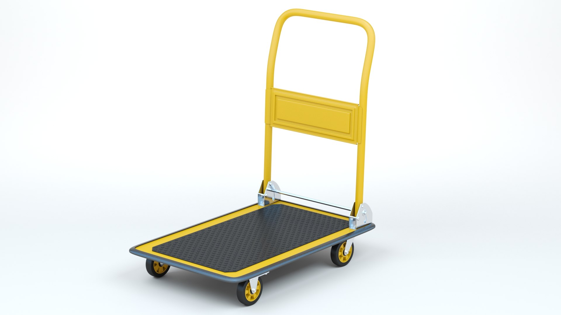 3D Capacity platform cart PC527 - TurboSquid 1931201