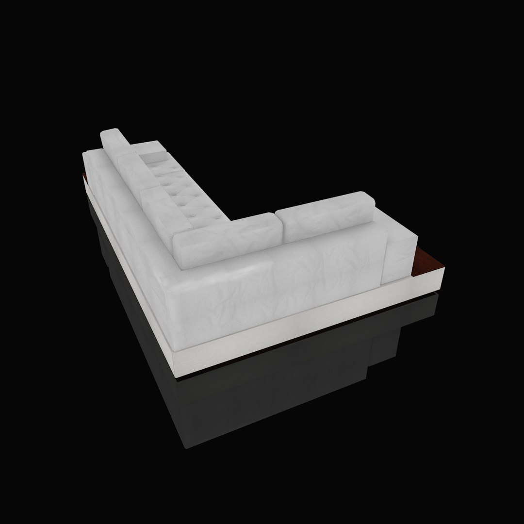 3D White Sofa Model - TurboSquid 1161752