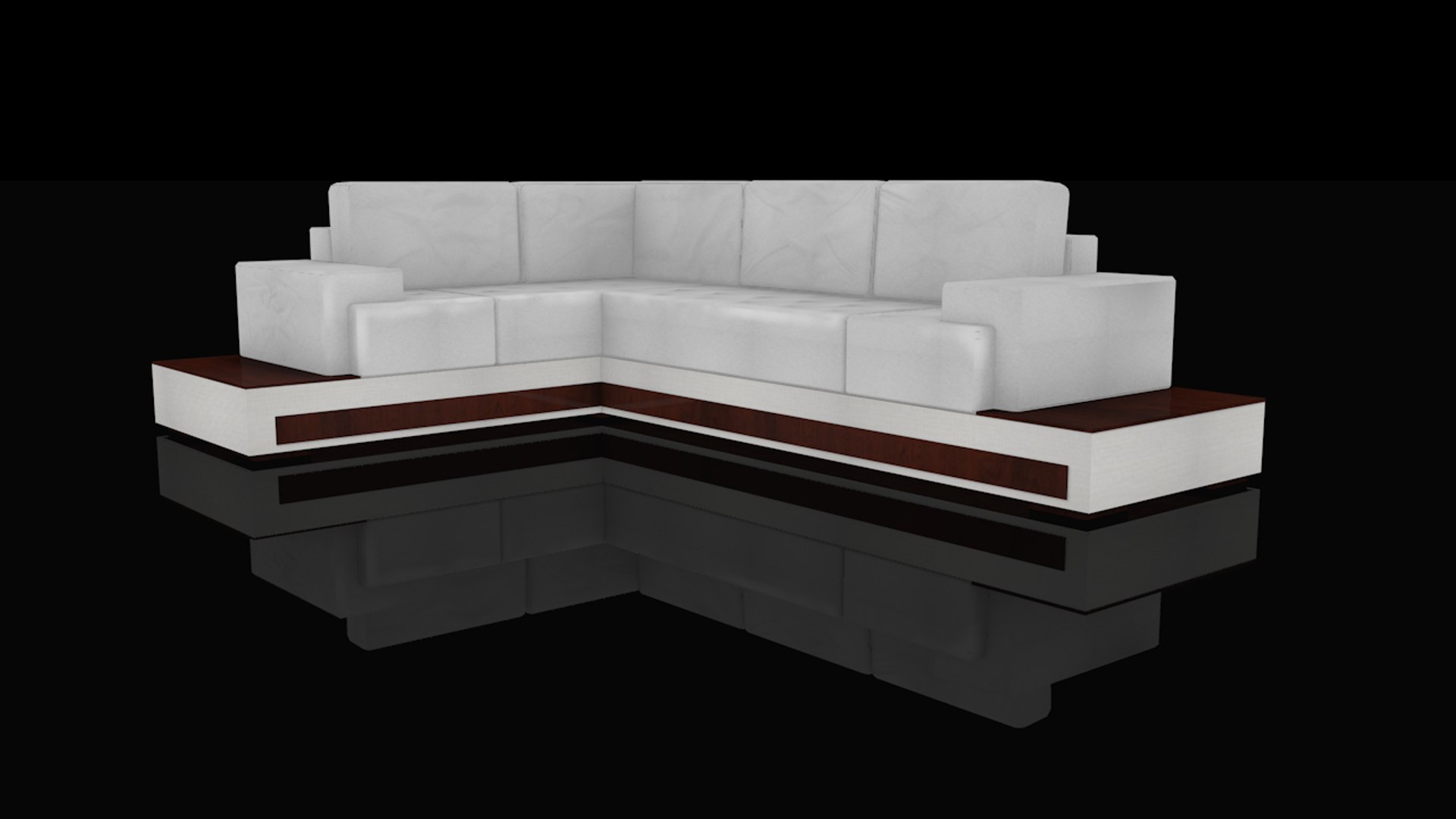 3D White Sofa Model - TurboSquid 1161752