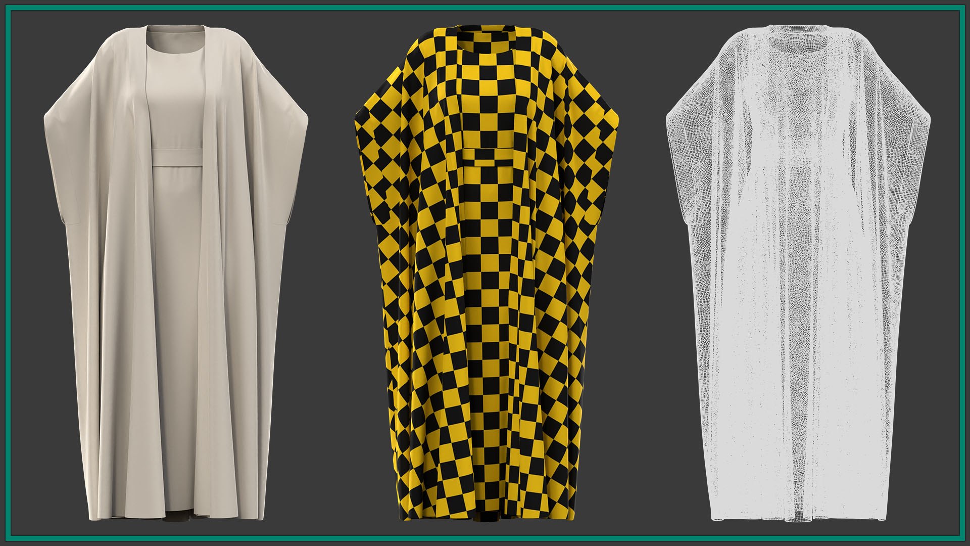 3D 7 Arabic Female Clothes Model - TurboSquid 2339365